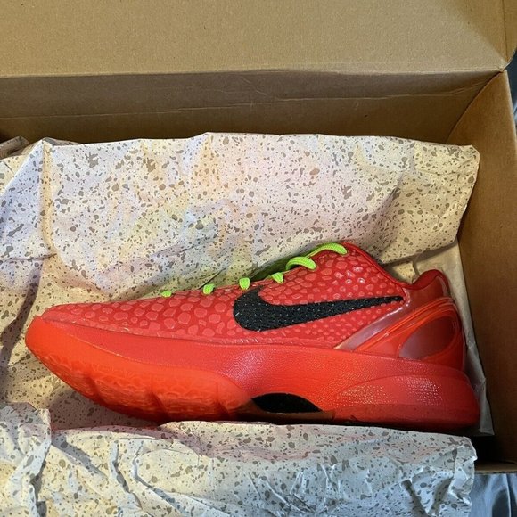 Nike | Shoes | Nike Zoom Kobe 6 Protro Low Inversion Grinch Sneakers ...